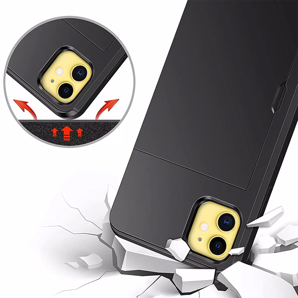 Tough Armour Slide Case Card Holder for Apple iPhone 11